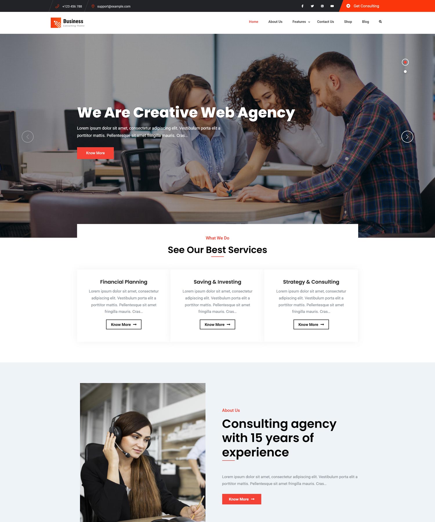 25+ Best Free Business WordPress Themes 2025 – freshDesignweb