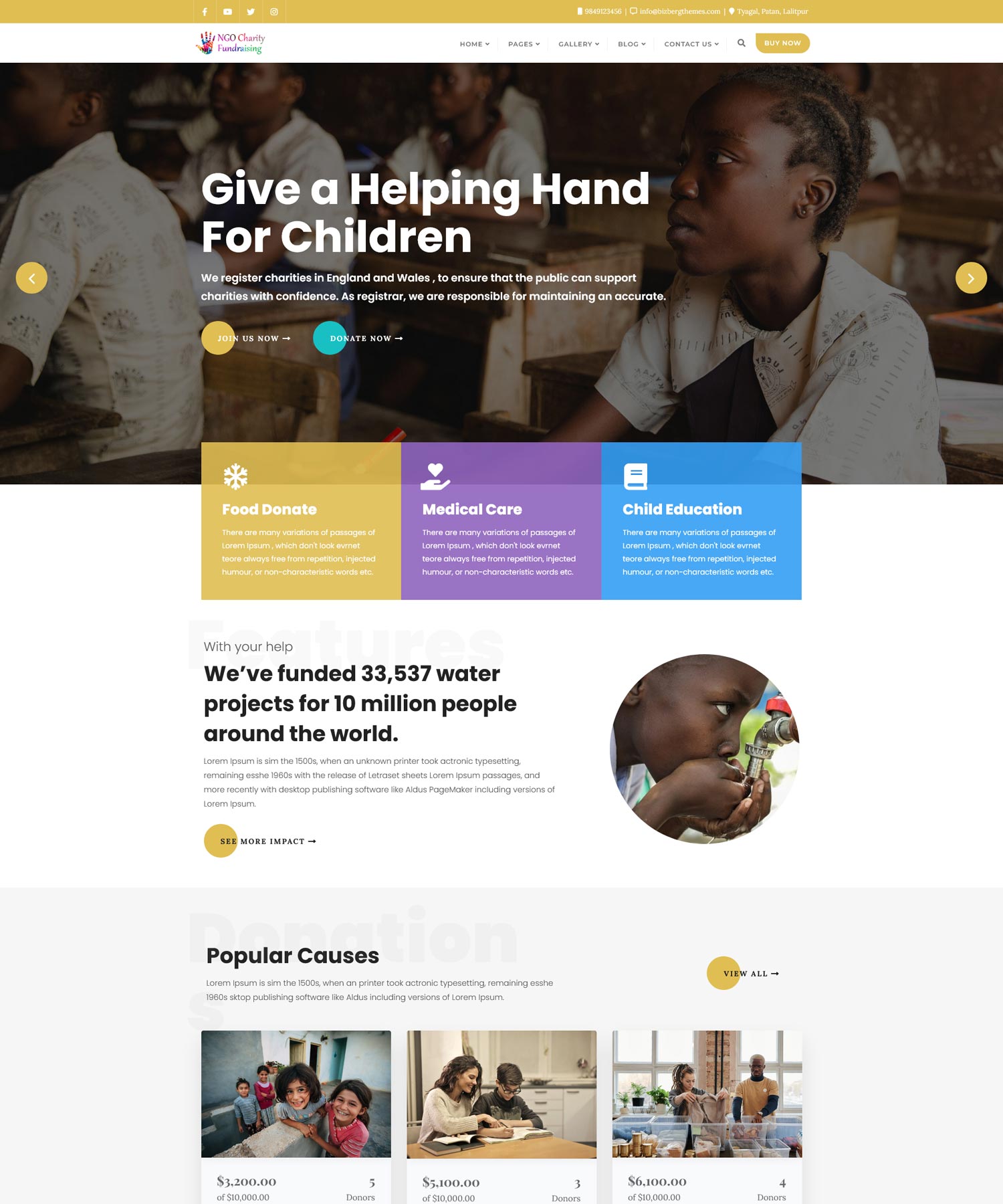 25+ Best Free Charity WordPress Themes for 2025 - freshDesignweb
