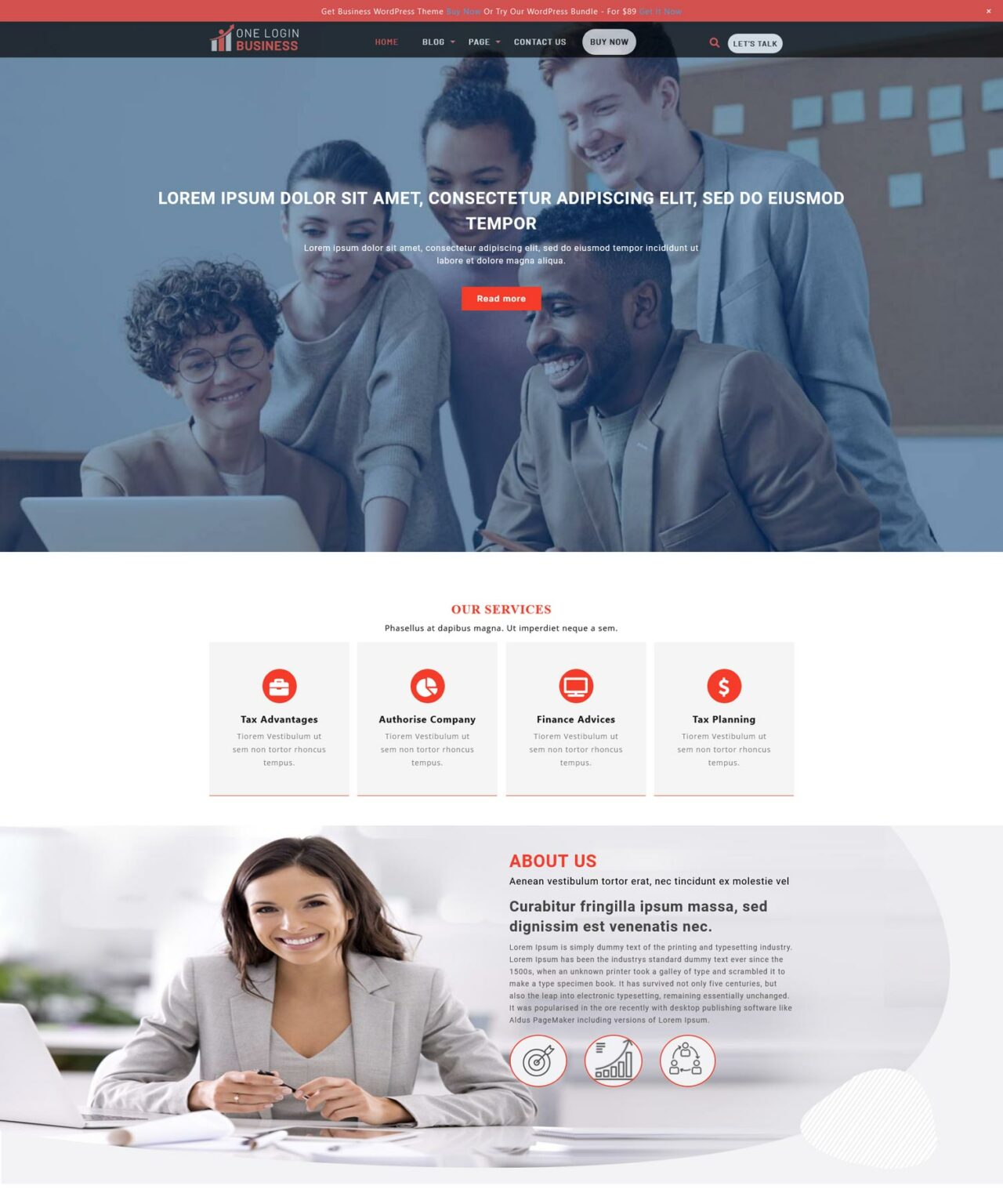 28 Best Free Business WordPress Themes 2024 - freshDesignweb