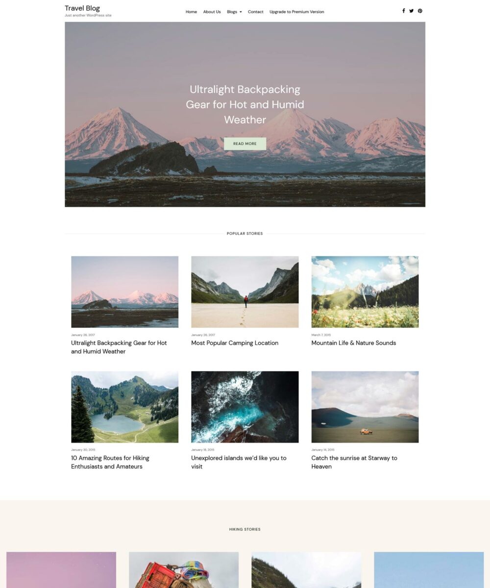 33 Best Free Travel WordPress Themes for Tour Trips Blog - freshDesignweb