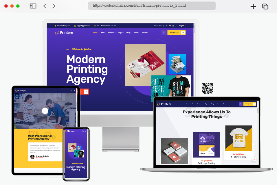 Top 10 Printing Company Website Templates for 2025 – freshDesignweb