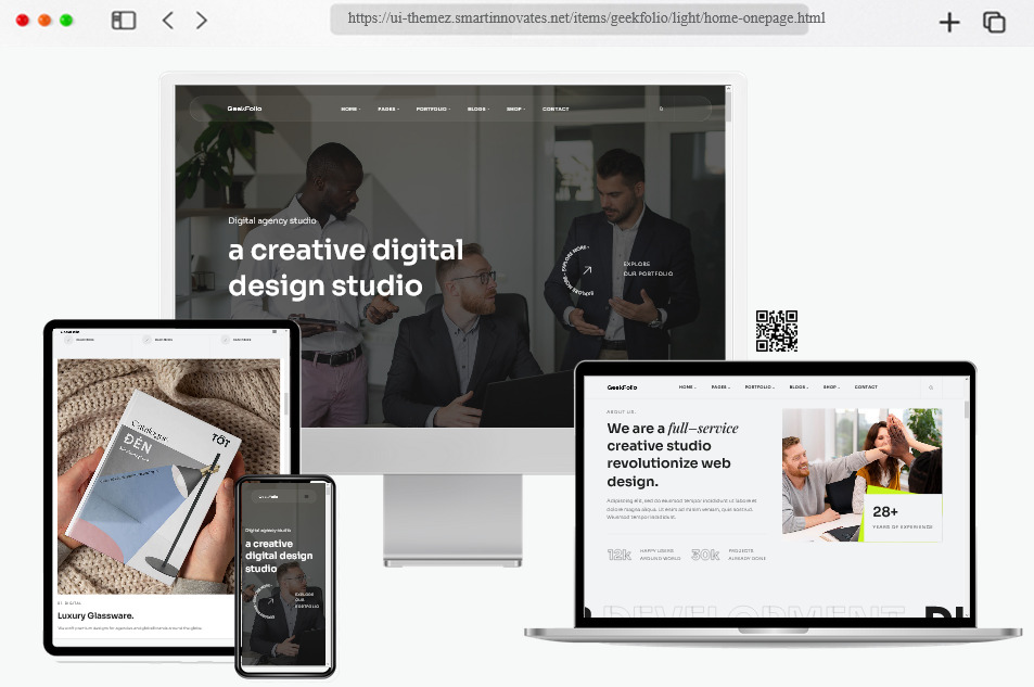 10+ Best One Page Website Templates for 2025 – freshDesignweb