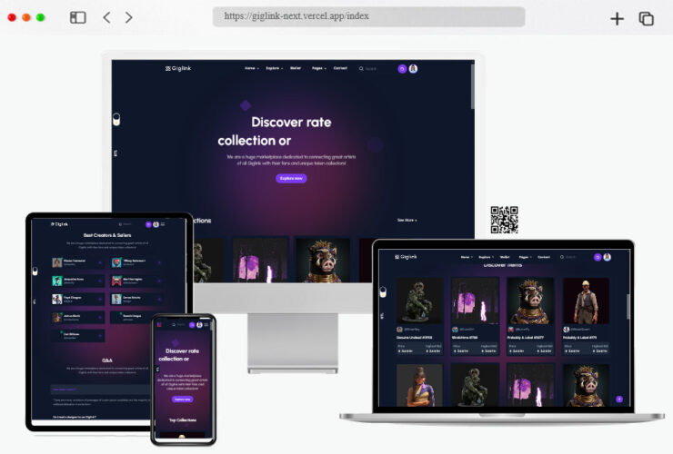 Top 10+ Modern NFT Marketplace Website Templates for 2026 – freshDesignweb