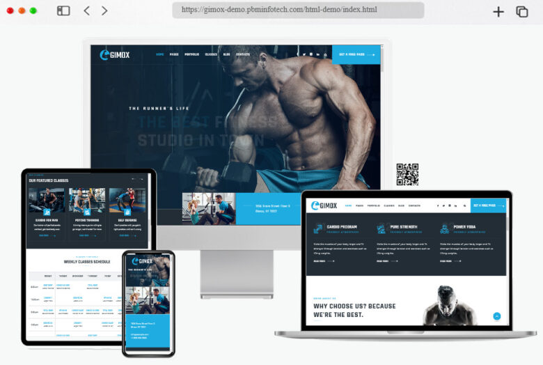 20+ Best Fitness & Gym Website Templates Free & Premium – freshDesignweb