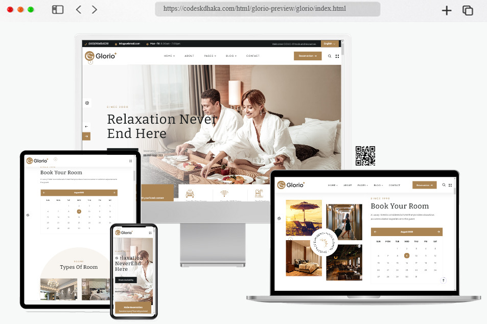 25+ Best Hotel Website Templates Free & Premium – freshDesignweb