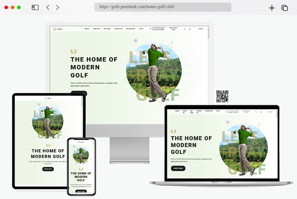 10+ Best Golf Club WordPress Themes for 2025 - freshDesignweb