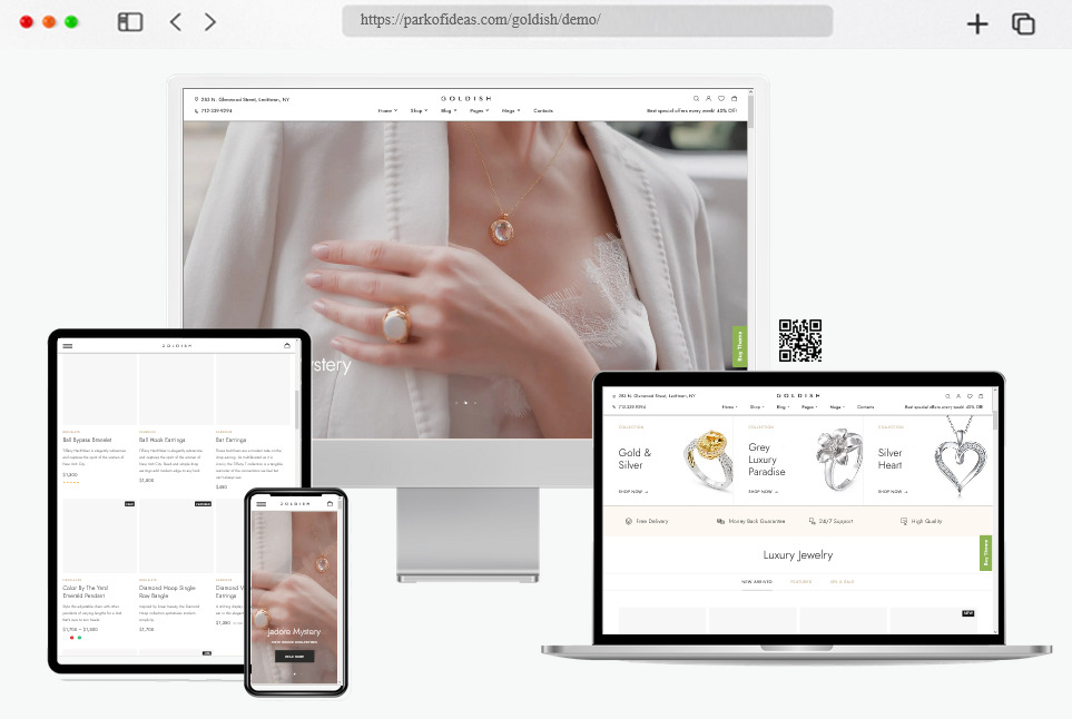 20+ Best Jewelry WordPress Themes for 2025 – freshDesignweb