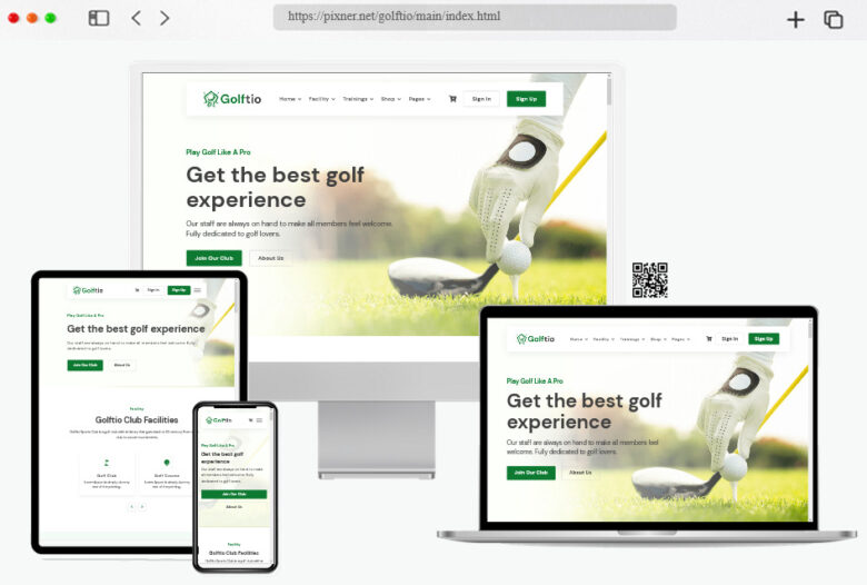 10+ Best Golf Club Website Templates for 2025 – freshDesignweb