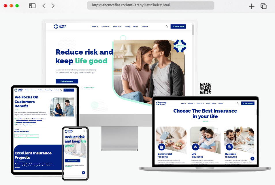 20+ Best Insurance Website Templates for 2025 - freshDesignweb