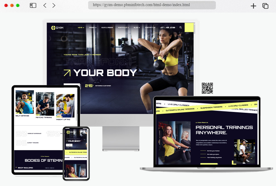 20+ Best Fitness & Gym Website Templates Free & Premium – freshDesignweb
