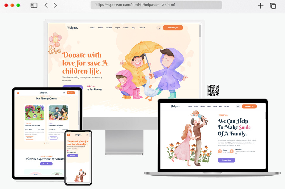 10+ Best Charity Website Templates for 2025 – freshDesignweb