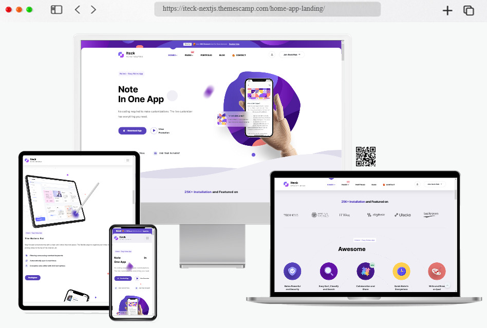 16 Best App & Software Website Templates 2024 - freshDesignweb