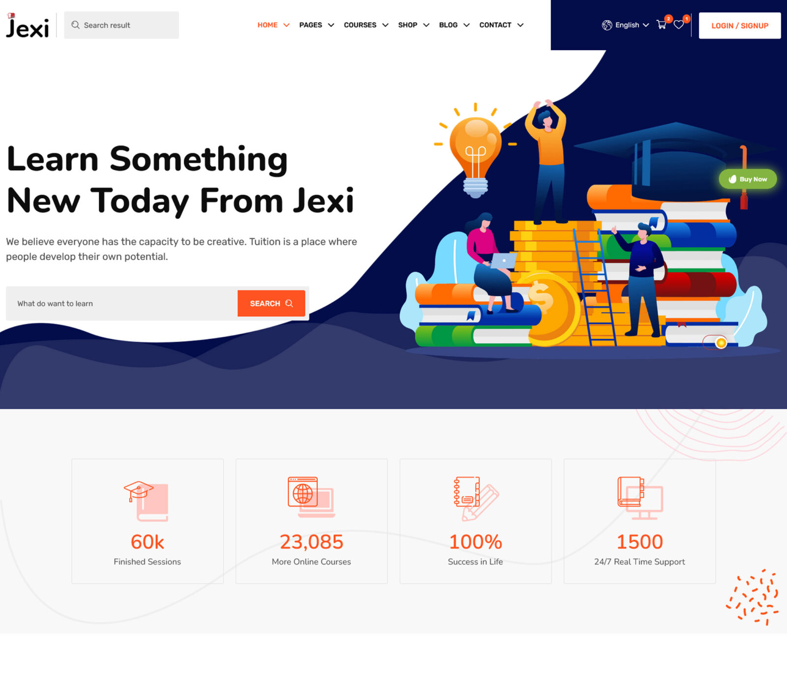10+ Best Training Website Templates for 2025 – freshDesignweb