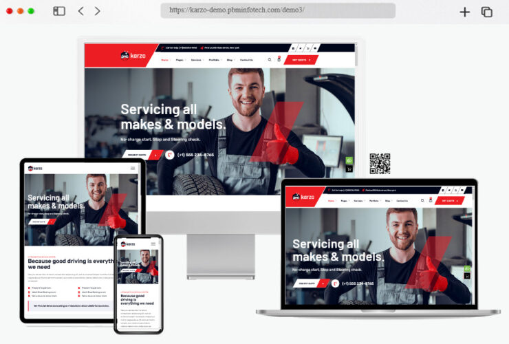 20+ Best Car Repair WordPress Themes for 2025 – freshDesignweb