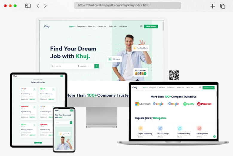 15+ Best Job Board Website Templates for 2025 – freshDesignweb