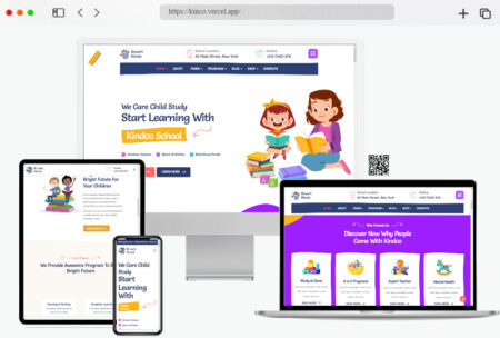 10+ Best Kids and Kindergarten Website Templates for 2025 – freshDesignweb