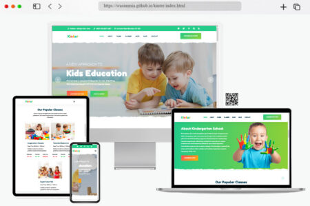 15 Best Kids and Kindergarten Website Templates for 2026 – freshDesignweb