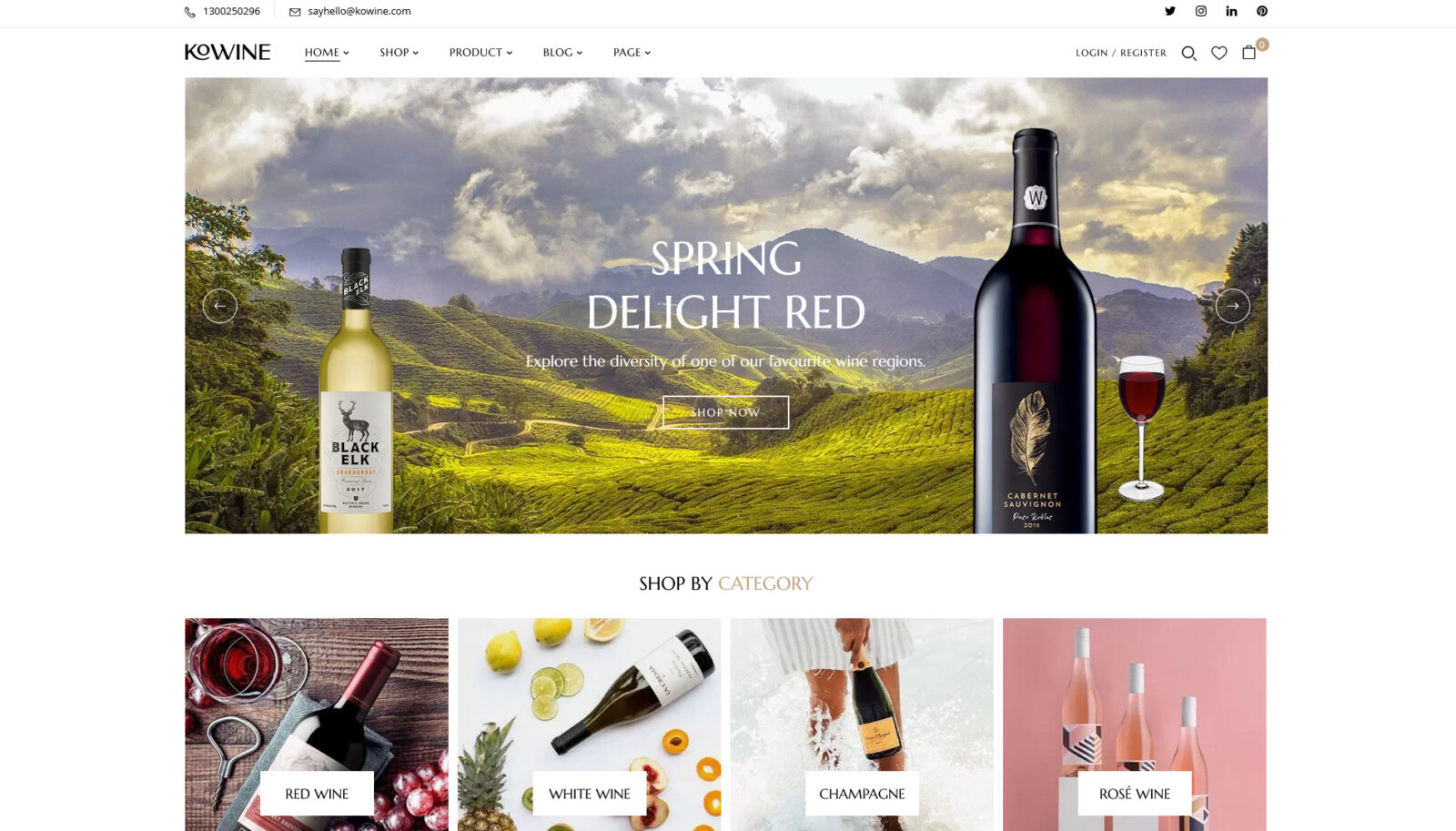 20+ Best Winery WordPress Themes for Wine Shop – freshDesignweb