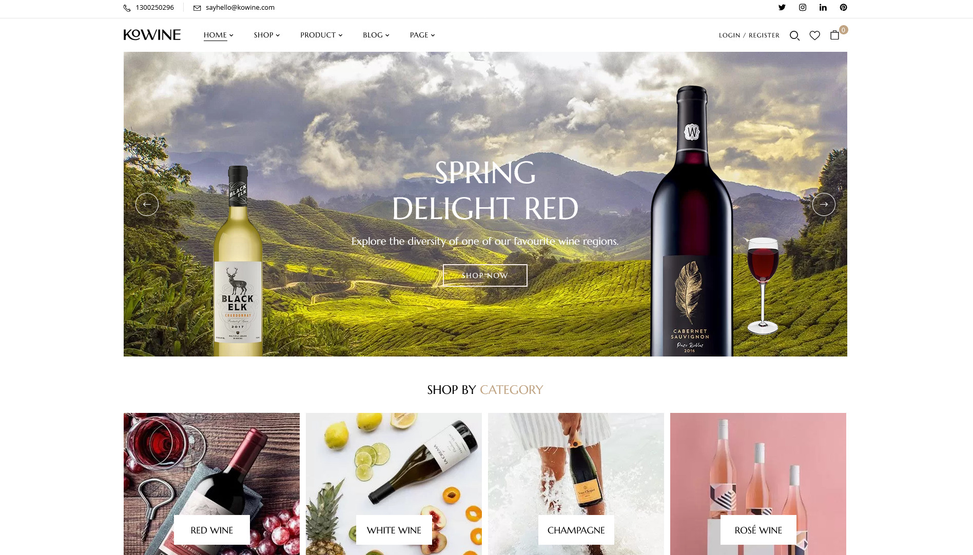 20+ Best Winery WordPress Themes for Wine Shop – freshDesignweb