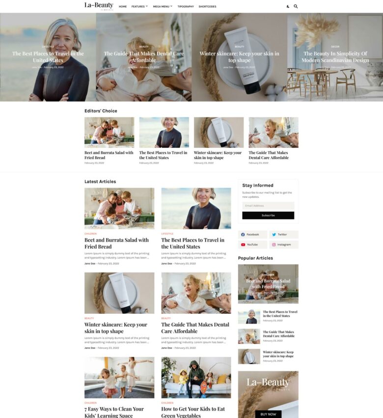 86 Best Free Blogger Templates for 2026 – freshDesignweb