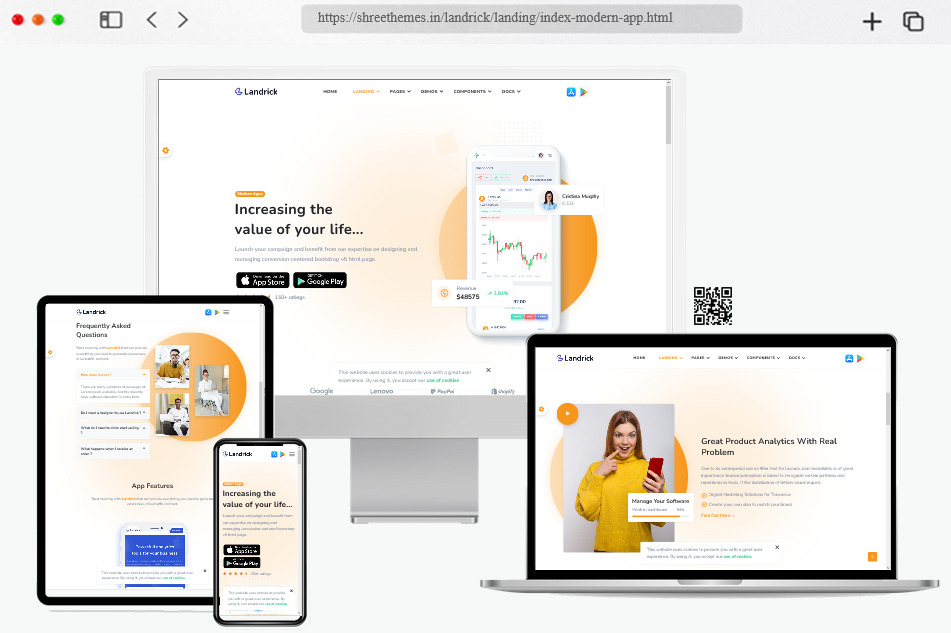 Top 15+ App & Software Website Templates for 2025 – freshDesignweb