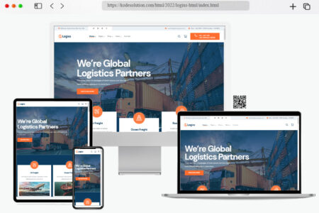 20+ Modern Transport & Logistics Website Templates for 2025 ...