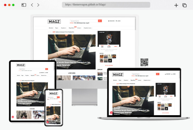 10+ Best Free Responsive Website Templates for 2025 – freshDesignweb