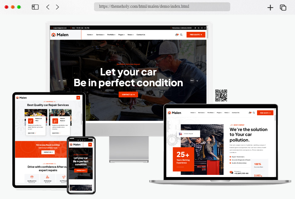30+ Best Car & Auto Website Templates for 2025 – freshDesignweb