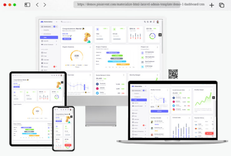 10 Best Laravel Admin & Dashboard Templates 2024 - freshDesignweb
