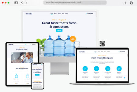 5 Best Drinking Water Website Templates for 2025 – freshDesignweb