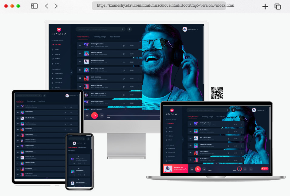 25+ Best Music Website Templates Free & Premium – freshDesignweb