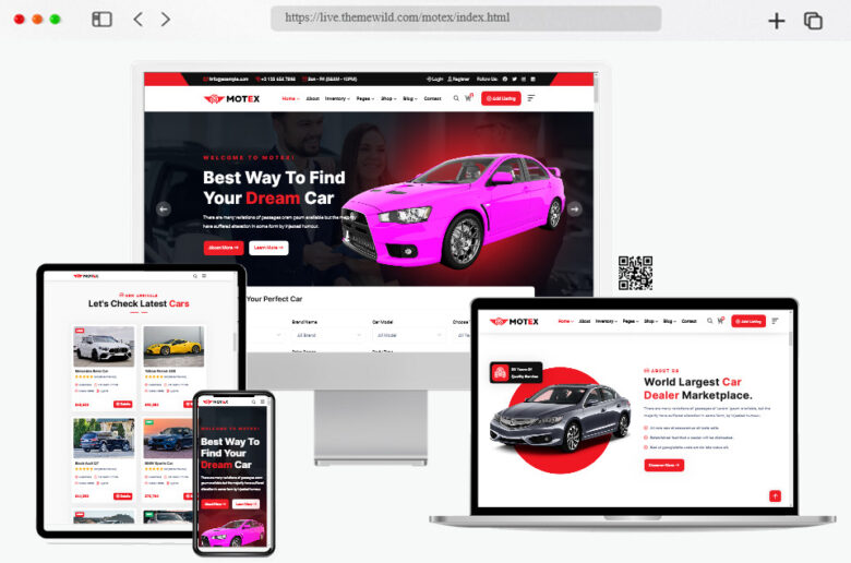 20+ Best Car Dealer Website Templates for 2025 – freshDesignweb