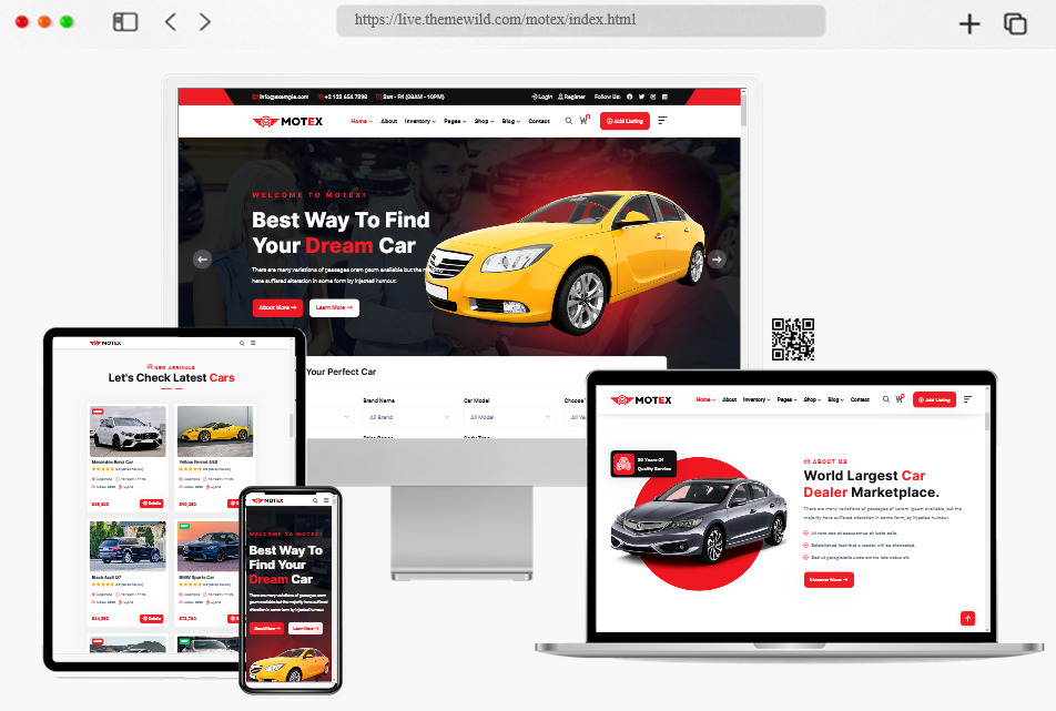 30+ Best Car & Auto Website Templates for 2025 – freshDesignweb