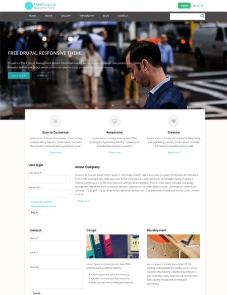 30+ Best Free Drupal Themes for 2025 – freshDesignweb