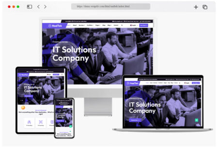20+ Best Technology & IT Solutions Website Templates 2025 – freshDesignweb
