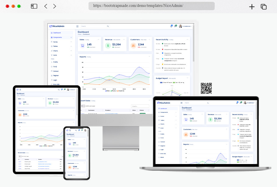 Top 10 Free Bootstrap Admin Templates for 2024 – freshDesignweb