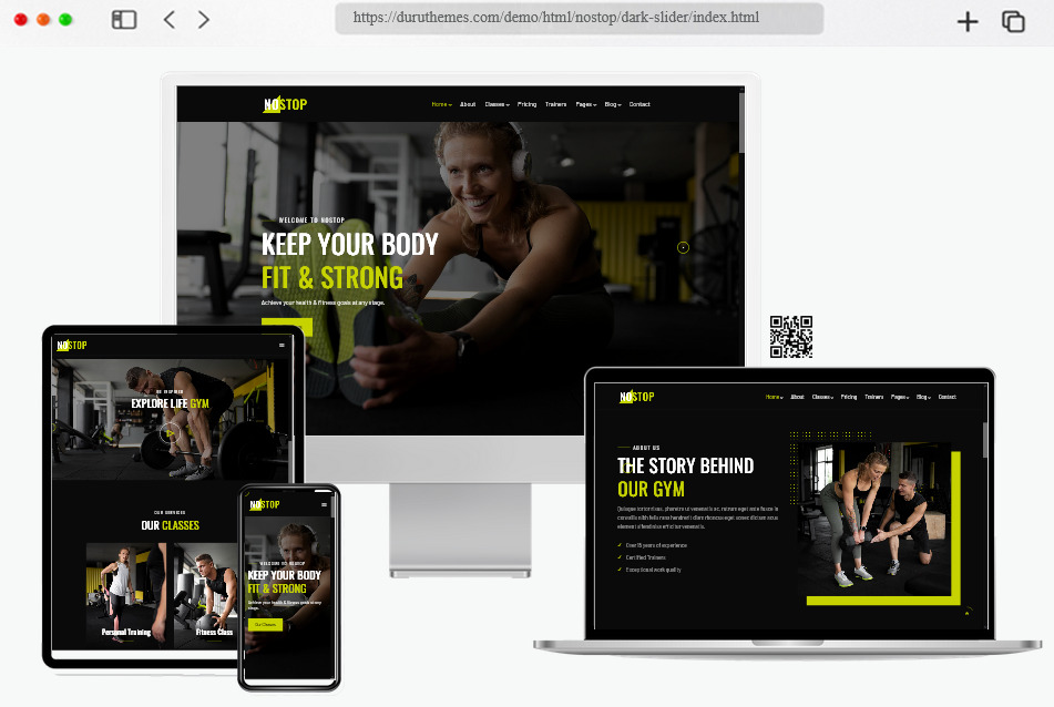 20+ Best Fitness & Gym Website Templates Free & Premium – freshDesignweb