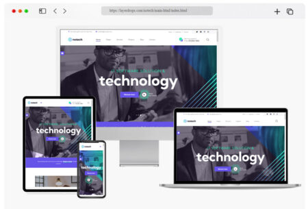 20+ Best Technology & IT Solutions Website Templates 2025 – freshDesignweb