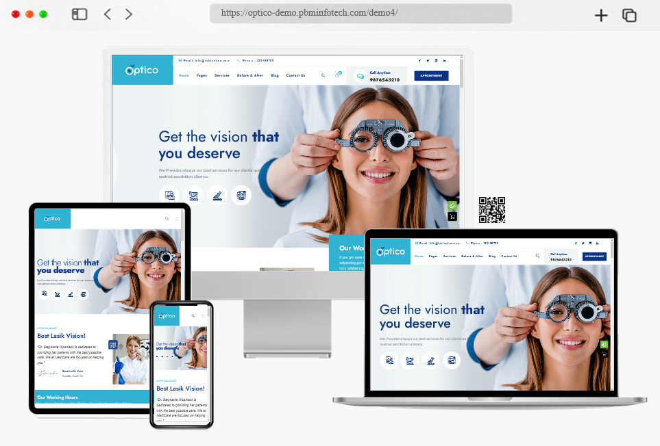 11 Best Eye Care WordPress Themes 2024 - freshDesignweb