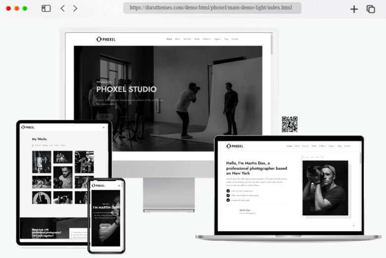 15+ Best Photography Website Templates for 2025 – freshDesignweb