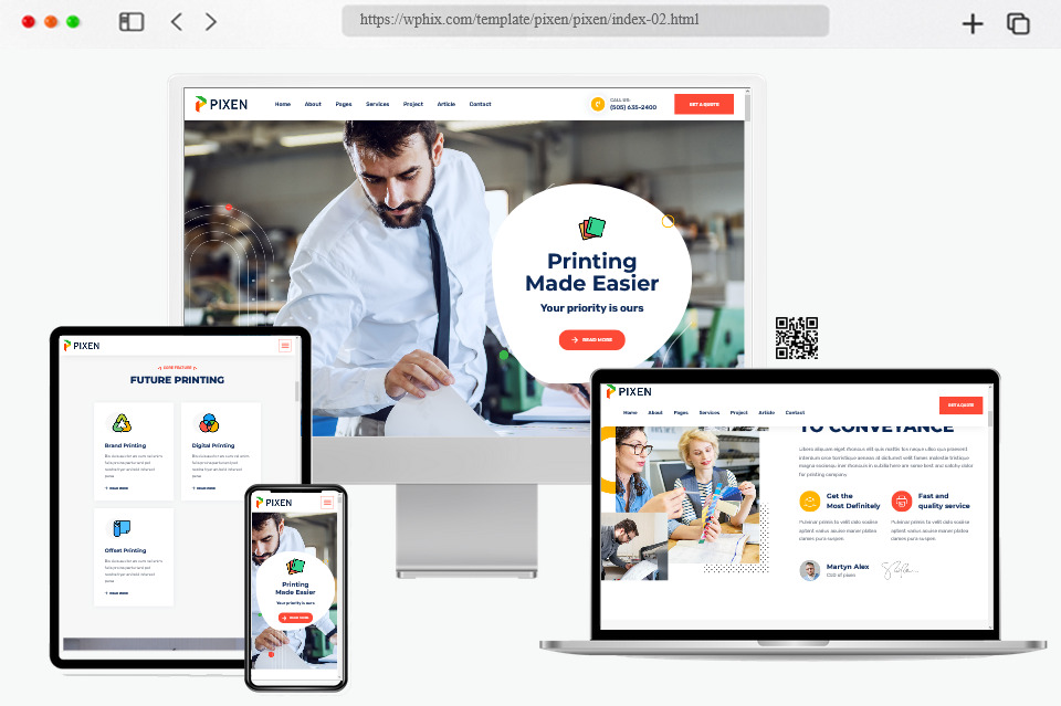Top 10 Printing Company Website Templates for 2025 – freshDesignweb