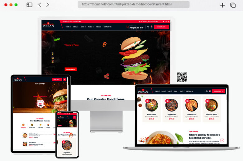10+ Best Fast Food Website Templates for 2025 - freshDesignweb