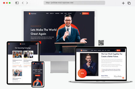 16 Best Political Website Templates for 2026 – freshDesignweb