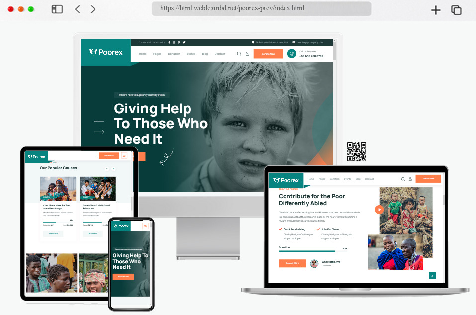 10+ Best Charity Website Templates for 2025 – freshDesignweb