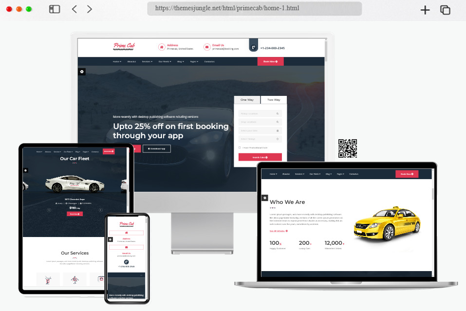 10+ Best Taxi Website Templates for 2025 – freshDesignweb