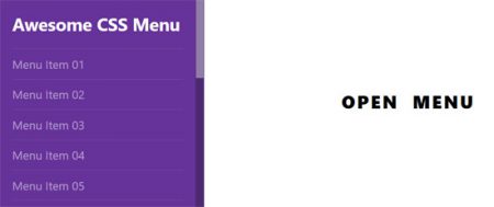 120 Free CSS CSS3 Menu Navigation 2024 - freshDesignweb