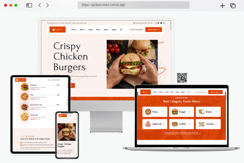 10+ Best Fast Food Website Templates for 2025 - freshDesignweb