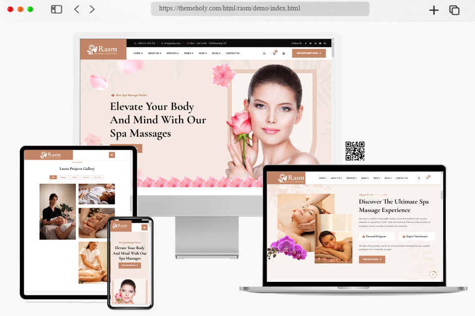 10+ Best Spa Salon Website Templates for 2025 – freshDesignweb