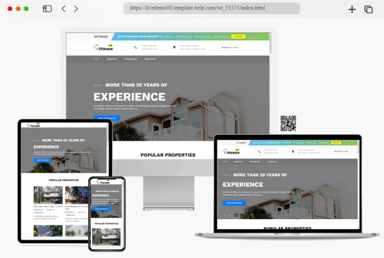 20 Stunning Free CSS HTML Website Templates 2024 – freshDesignweb