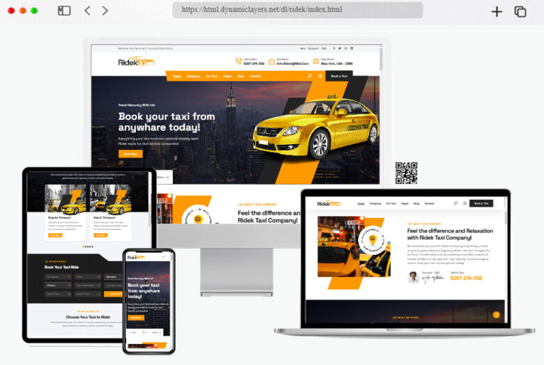 10+ Best Taxi Website Templates for 2025 – freshDesignweb